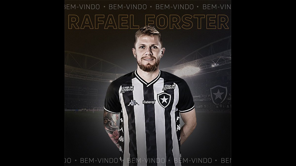 MAIS REFORÇO! BOTAFOGO OFICIALIZA CHEGADA DO ZAGUEIRO RAFAEL FORSTER ...